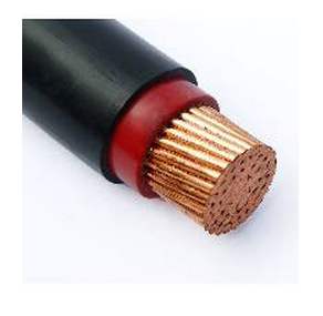 UL Certified ROHS PVC Double Insulation 6AWG 600V UL1283 105℃ Electrical Wire in Black color