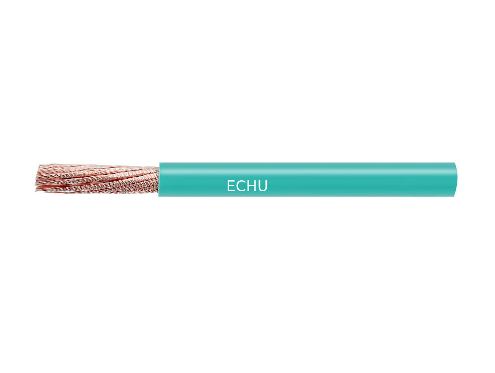 300V 105℃ UL wire UL1569 Electrical Cable with UL certificated 26AWG with Green Color tinned ...