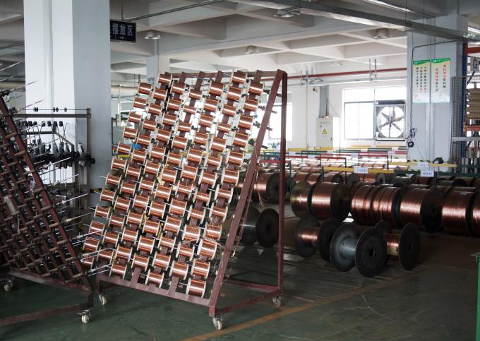 China ECHU Special Wire & Cable (Kunshan) Co., Ltd. factory production line