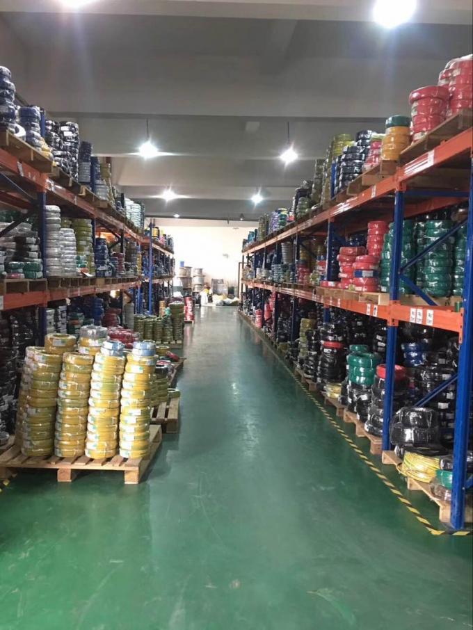 China ECHU Special Wire & Cable (Kunshan) Co., Ltd. factory production line