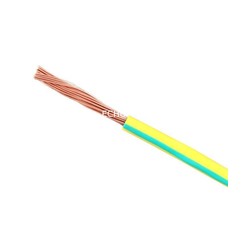 UL Certified ROHS PVC Double Insulation 6AWG 600V UL1283 3AWG 105℃ Electrical Wire in Black color