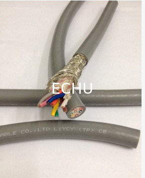 CE cert PVC data cable with tinned copper braid LiYY, LiYCY(TP) in Grey ...