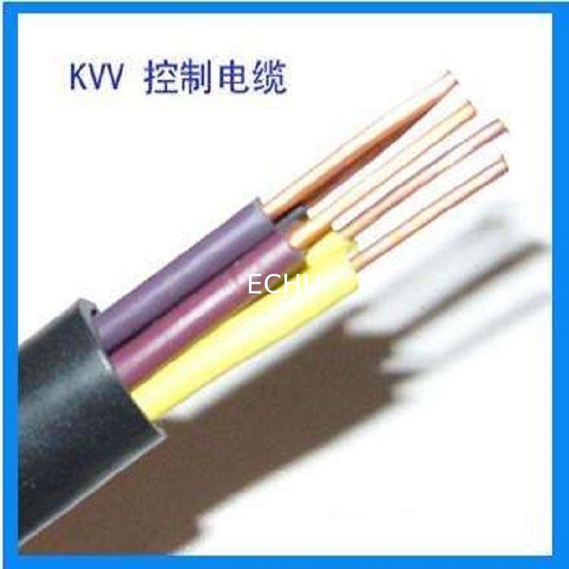 PVC Sheathed Push Shield Control Cable 450/750V KVV22 16x1.5 used for indoor in Black Color