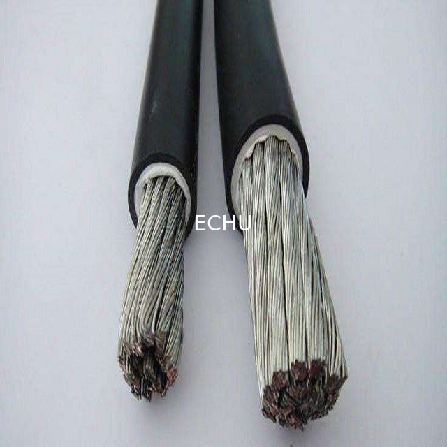 UL Cable ROHS PVC Double Insulation 8AWG 600V UL1283 105℃ Electrical Wire in Black color