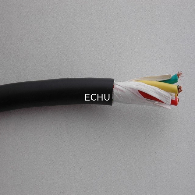 Round Elevator and Escalator Control Cable RVV 20x0.5 PVC insulation ...